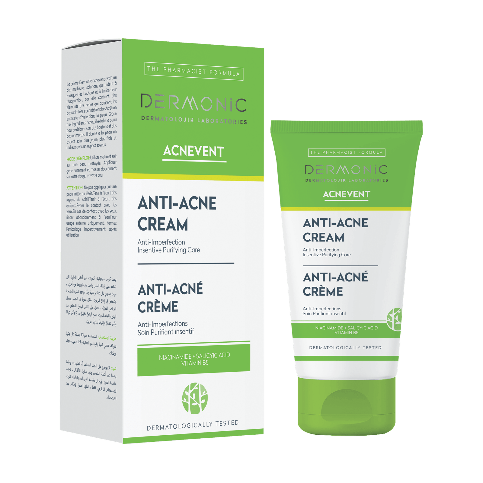 Anti-Acne Cream - DERMONIC - Acnevent